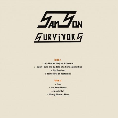 Samson - Survivors (Vinyle)