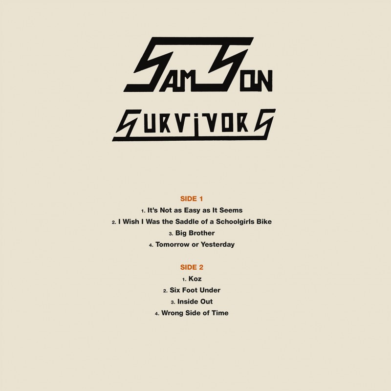 Samson - Survivors (Vinyle)