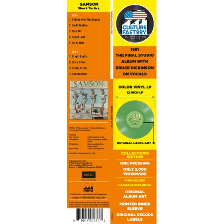 Samson - Shock Tactics (Vinyle)