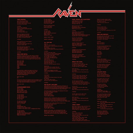 Raven - All For One (2023 Edition) (Vinyle)