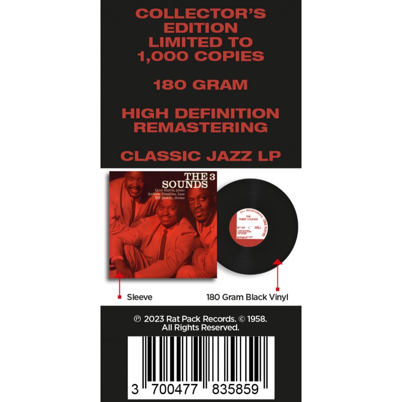 The Three Sounds - Introducing The Three Sounds (Vinyle)