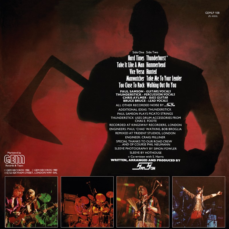 Samson - Head On - Thunderstick Edition (Vinyle)