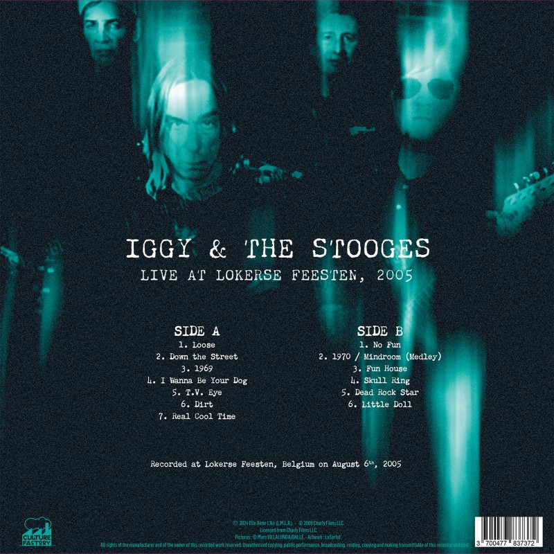 Iggy & The Stooges - Live At Lokerse Feesten 2005 - RSD 2024 (Vinyle)