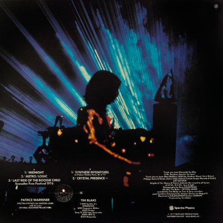 Tim Blake - Crystal Machine - RSD 2020 (Vinyle)